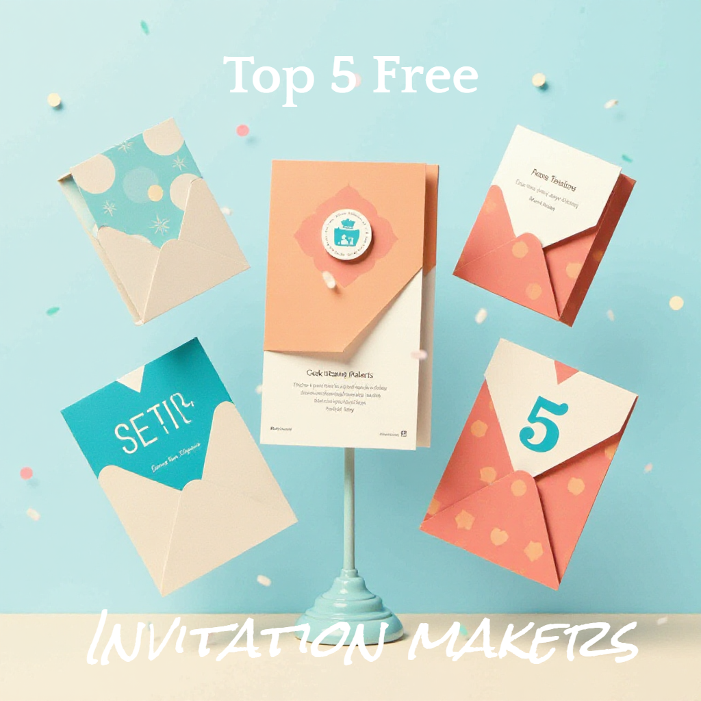 5 Best Free Invitation Card Makers for 2025—My Top Picks